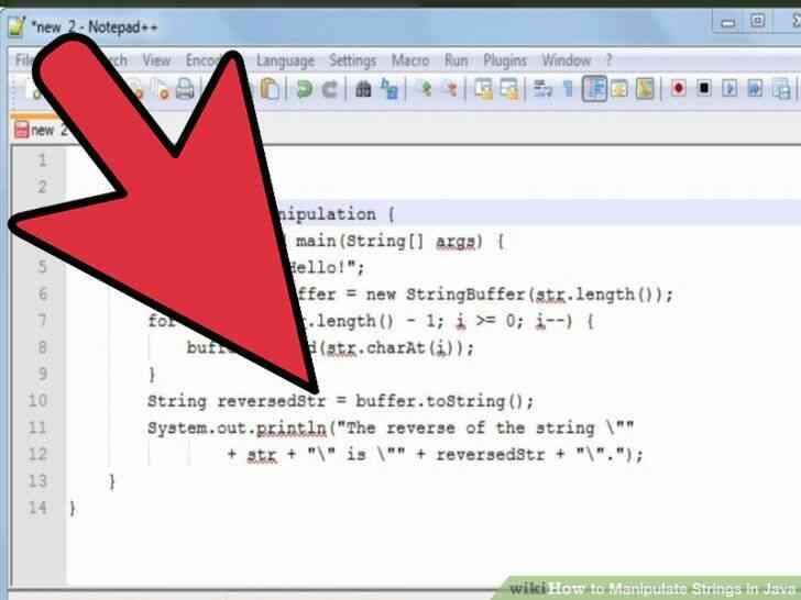 Cómo Manipular Cadenas de caracteres en Java