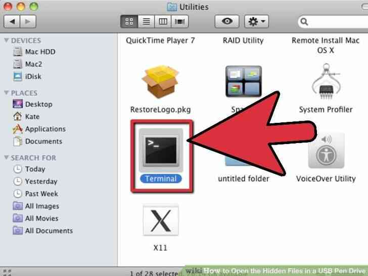 Cómo Abrir los Archivos Ocultos de una USB Pen Drive