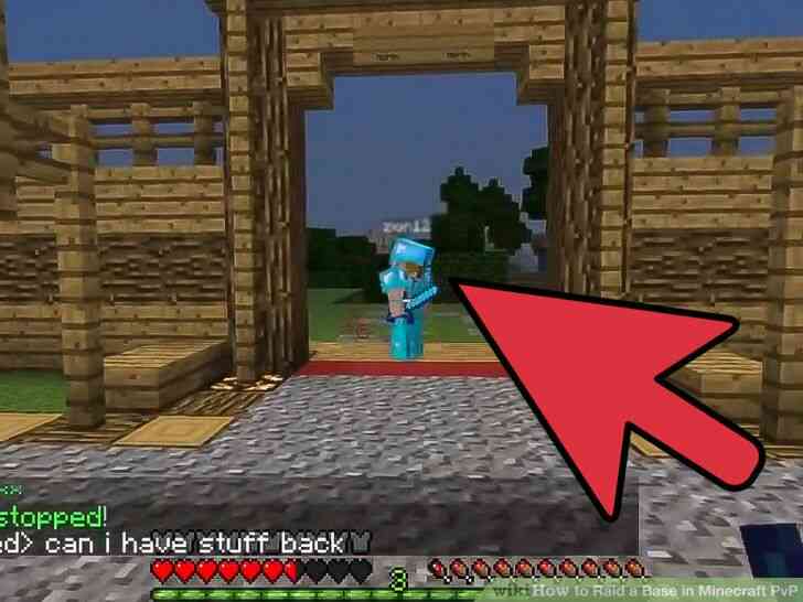 Cómo Raid Base en Minecraft PvP