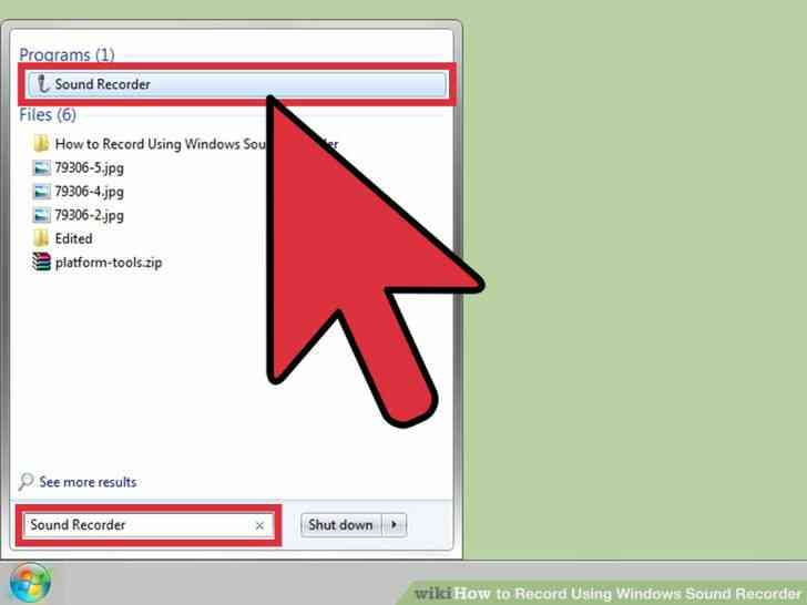 Cómo Grabar Utilizando la Grabadora de sonidos de Windows