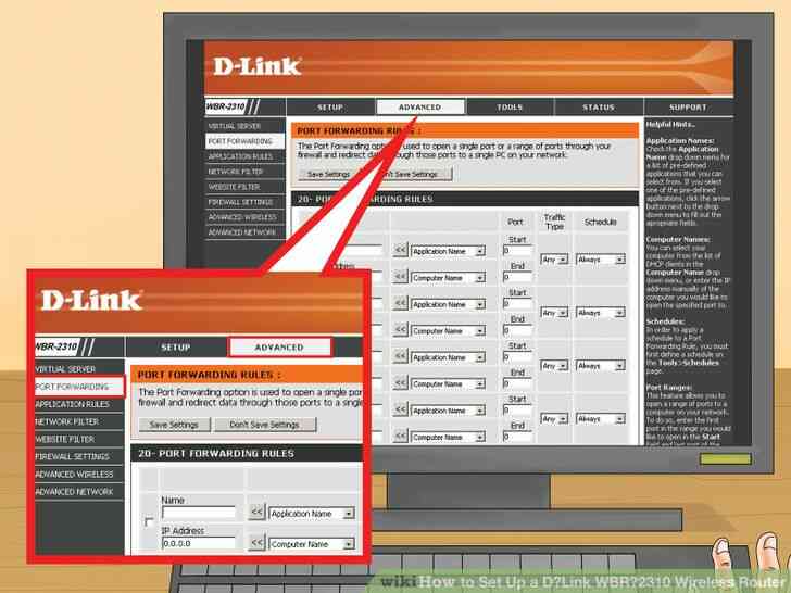Cómo Configurar un D-Link WBR-2310 Router Inalámbrico