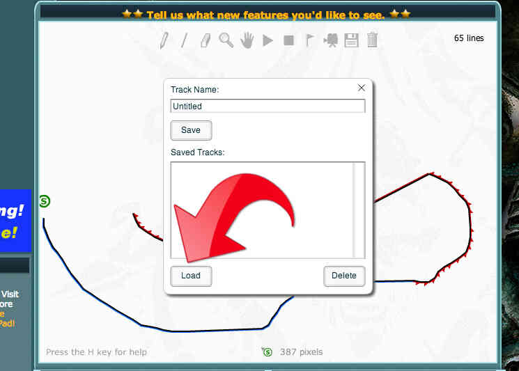 Cómo Utilizar Line Rider