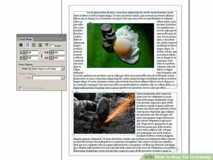 Cómo ajustar el Texto en Indesign