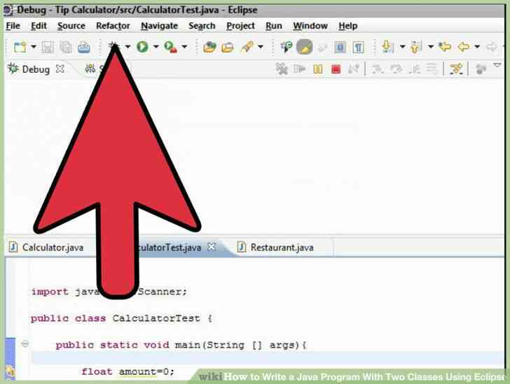 Cómo Escribir un Programa en Java Con Dos Clases Utilizando Eclipse