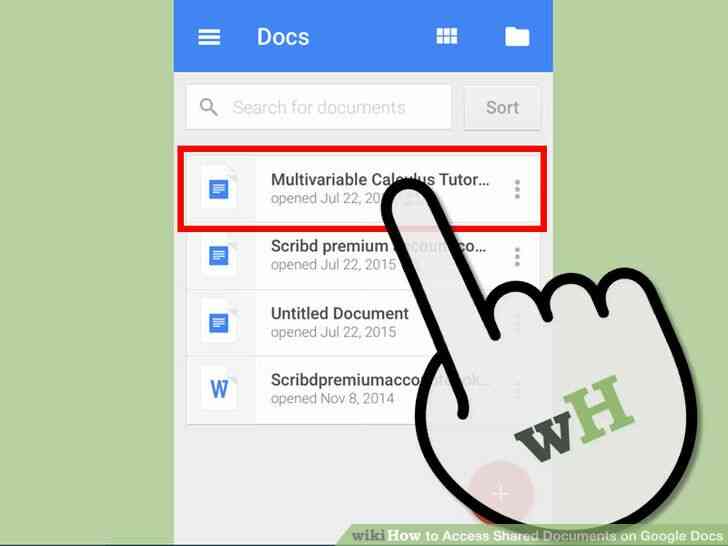 Cómo Acceder a los Documentos Compartidos en Google Docs