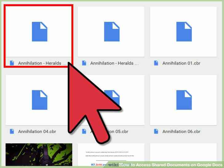 Cómo Acceder a los Documentos Compartidos en Google Docs