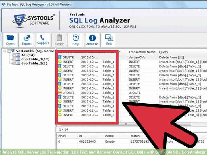 Cómo Analizar el Log de SQL Server Transacción (Archivo LDF) y Recuperar Corruptos de Datos SQL ...