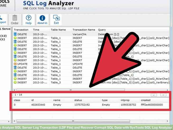 Cómo Analizar el Log de SQL Server Transacción (Archivo LDF) y Recuperar Corruptos de Datos SQL ...