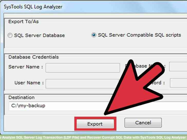 Cómo Analizar el Log de SQL Server Transacción (Archivo LDF) y Recuperar Corruptos de Datos SQL ...