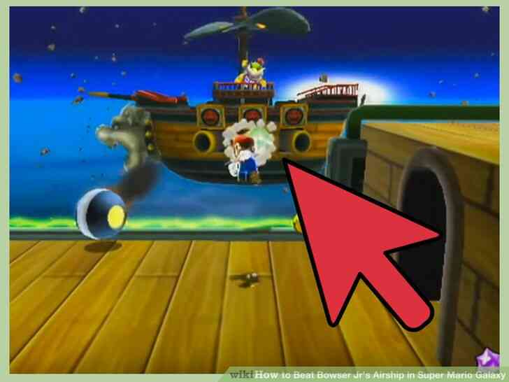 Cómo Vencer a Bowser Jr de la Aeronave en Super Mario Galaxy