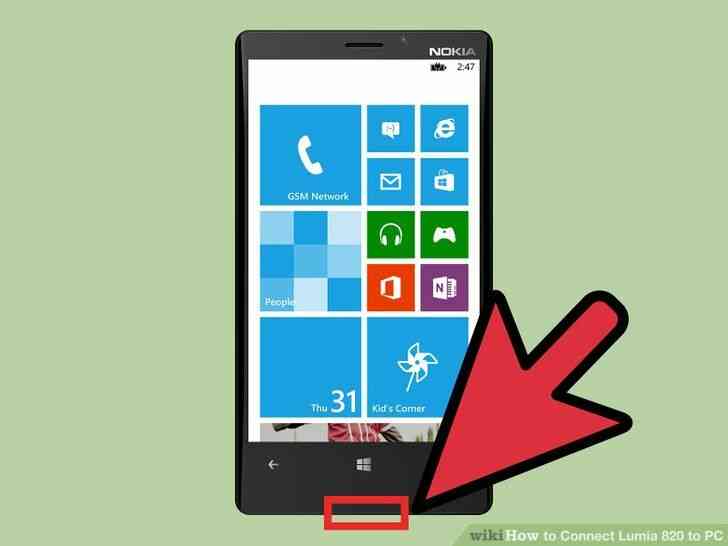 Cómo Conectar Lumia 820 para PC