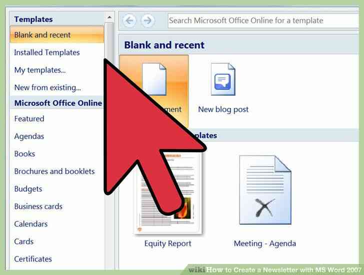 Cómo Crear un Boletín de noticias con MS Word 2007