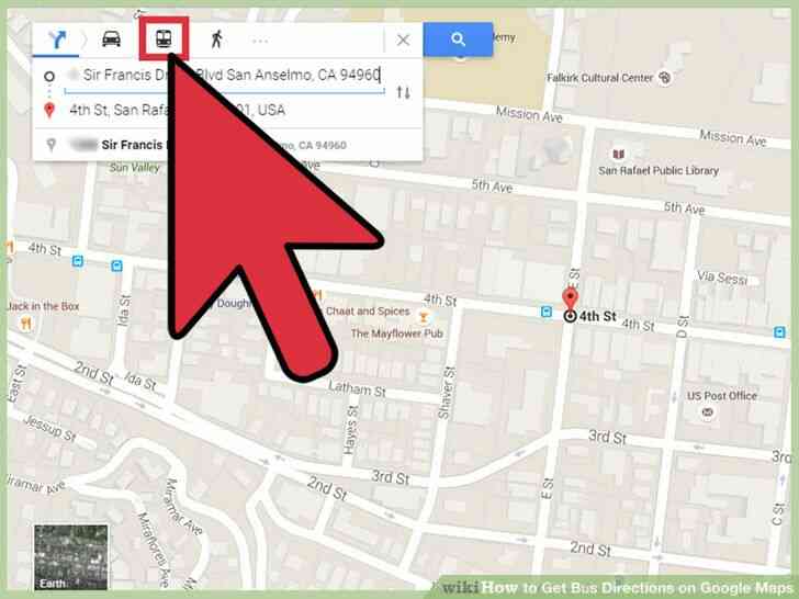 Cómo Llegar Bus de Direcciones en Google Maps