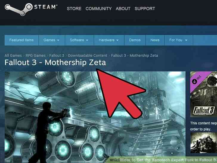 Cómo Obtener la Xenotech Experto Perk en Fallout 3