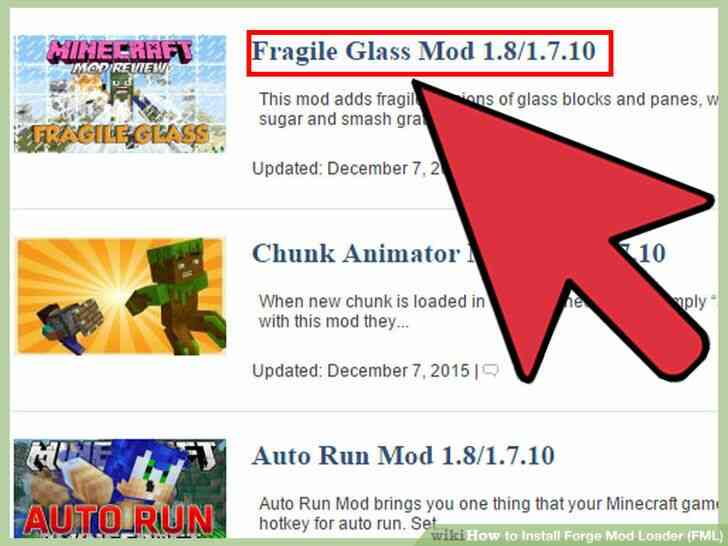 Cómo Instalar Forge Mod Loader (FML)