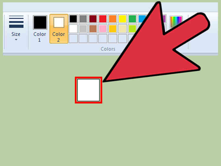 Cómo Hacer un Borrador más Grande en MS Paint en Windows 7 Portátil