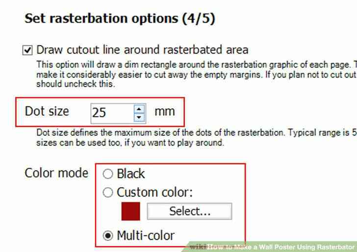 Cómo Hacer un Póster Utilizando Rasterbator