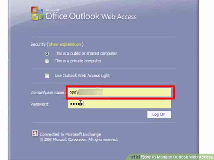 Cómo Administrar Outlook Web Access