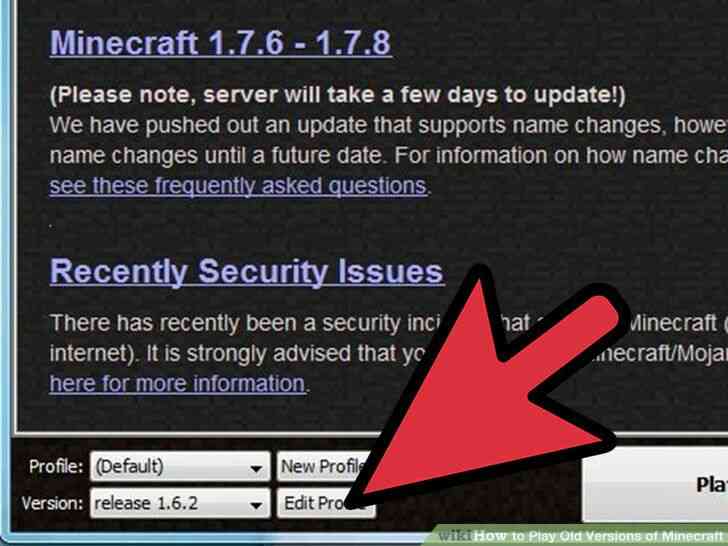 Cómo Jugar las Versiones Antiguas de Minecraft