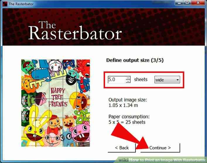 Cómo Imprimir una Imagen Con Rasterbator