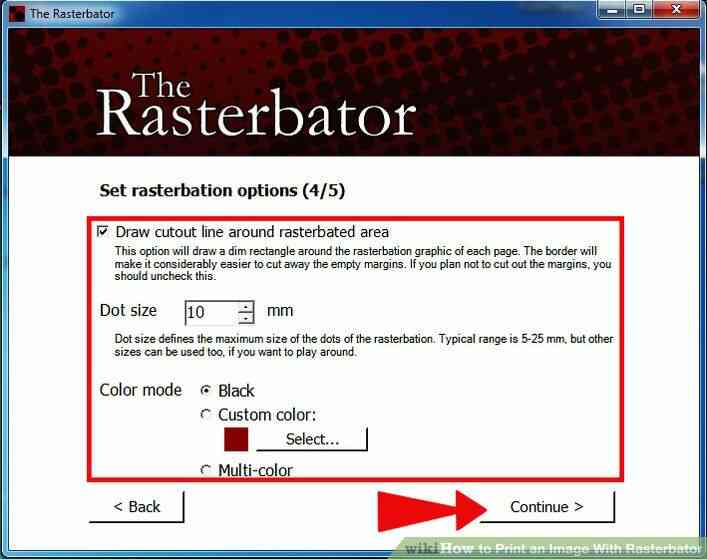 Cómo Imprimir una Imagen Con Rasterbator