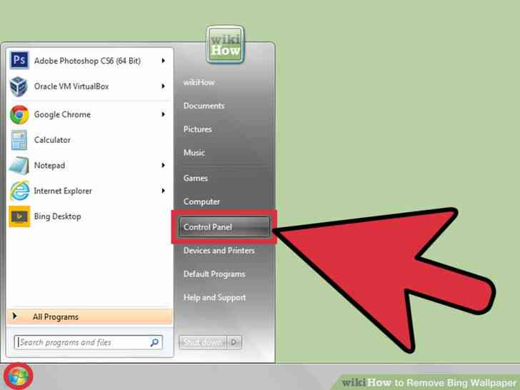Cómo Quitar Bing Wallpaper