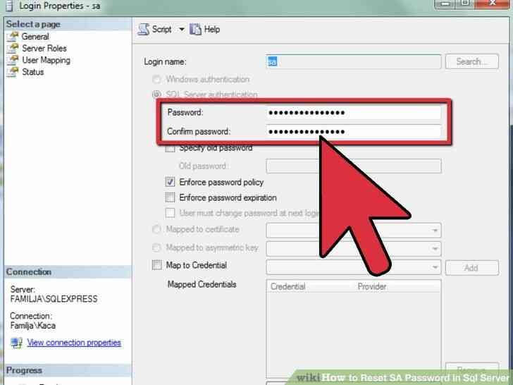 Cómo Restablecer la Contraseña de SA en Sql Server