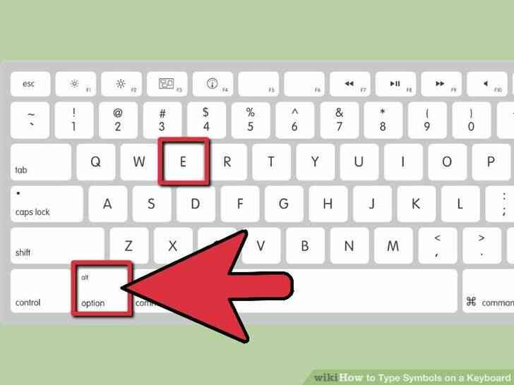 Cómo escribir Símbolos en un Teclado