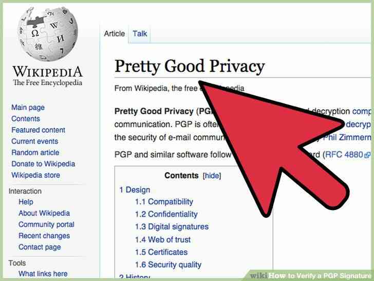 Cómo Verificar una Firma PGP