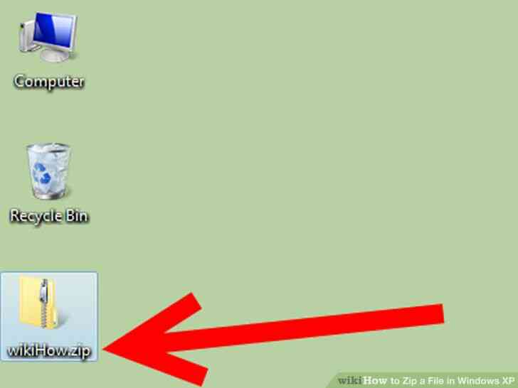Cómo comprimir un Archivo en Windows XP