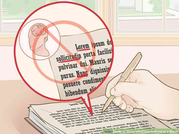 Cómo Escribir Útil Anotaciones en un Libro