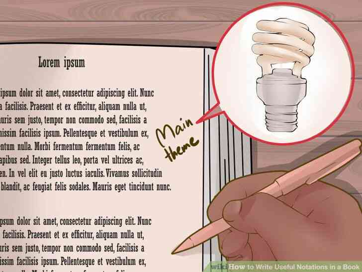 Cómo Escribir Útil Anotaciones en un Libro