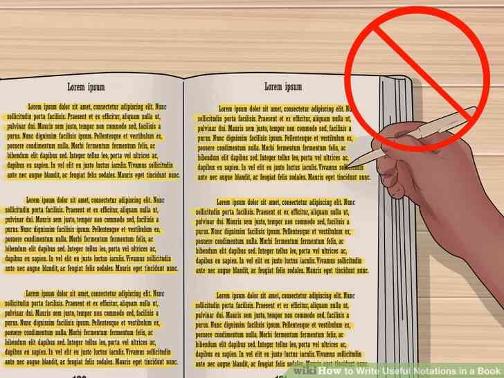 Cómo Escribir Útil Anotaciones en un Libro