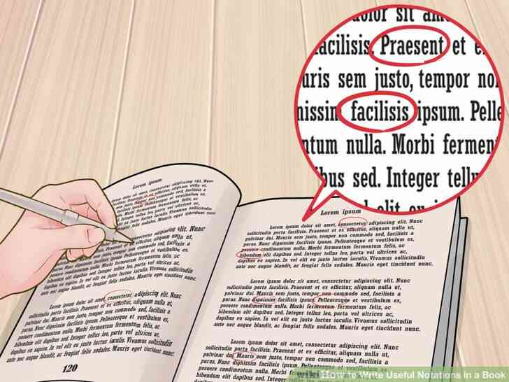 Cómo Escribir Útil Anotaciones en un Libro