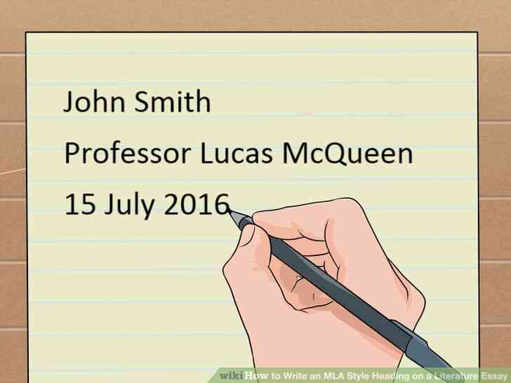 Cómo Escribir un Estilo MLA Título en una Literatura de Ensayo