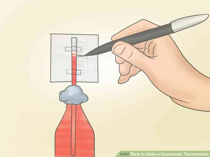 Cómo Hacer un Termómetro Casero