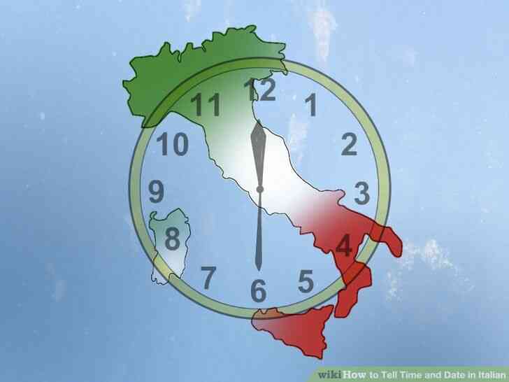 Cómo Decir la Hora y la Fecha en italiano