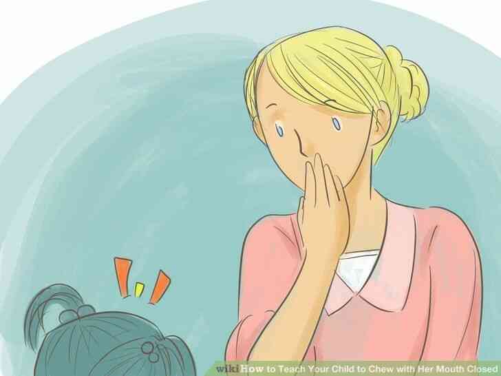 Cómo Enseñarle a Su Niño a Masticar con la Boca Cerrada