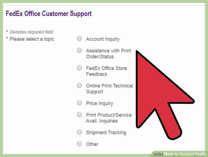 Cómo Contacto con FedEx