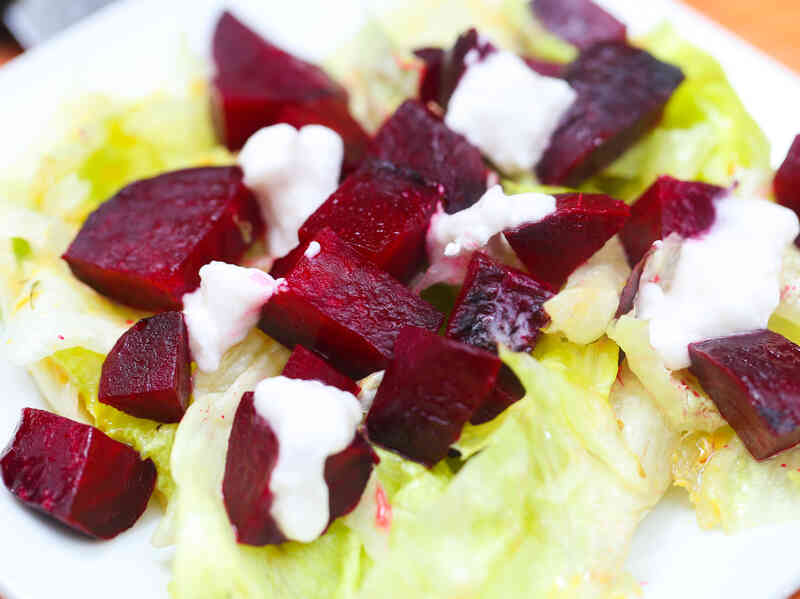 Cómo Hacer una Ensalada de Remolacha
