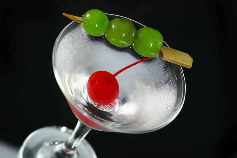 Cómo Hacer una Uva Martini