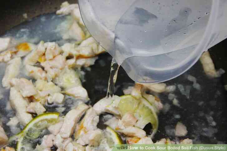 Cómo Cocinar Agria Hervida Pez Vela (Dusun Estilo)