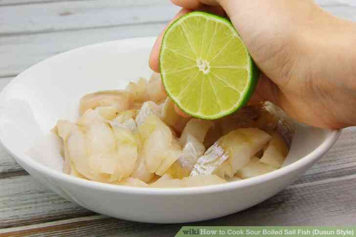 Cómo Cocinar Agria Hervida Pez Vela (Dusun Estilo)