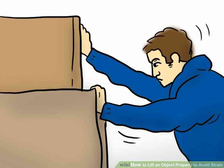 Cómo Levantar un Objeto Correctamente para Evitar la presión