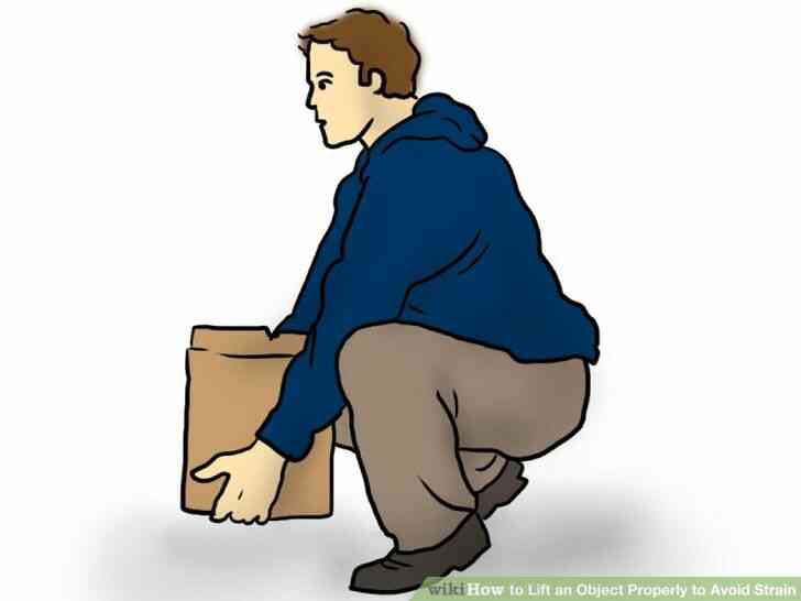 Cómo Levantar un Objeto Correctamente para Evitar la presión