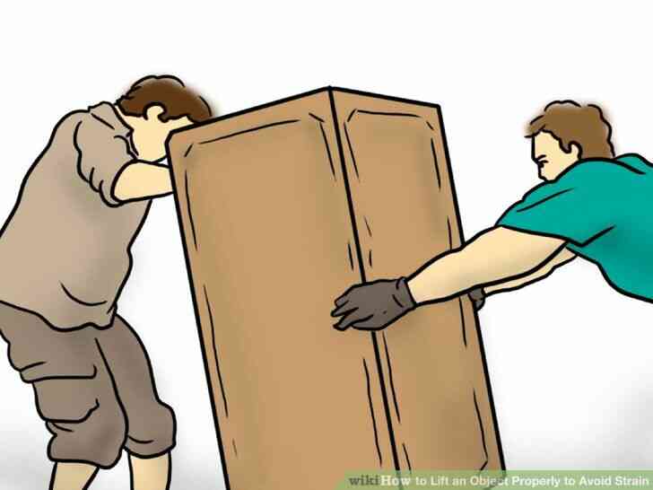 Cómo Levantar un Objeto Correctamente para Evitar la presión