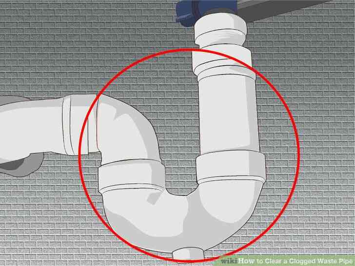 Cómo Borrar un Tubo de desagüe Obstruido