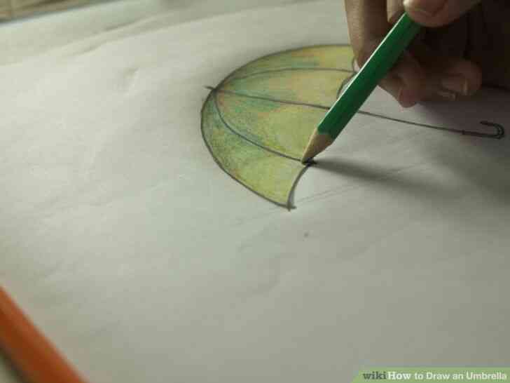 Cómo Dibujar un Paraguas