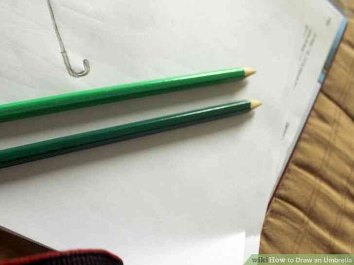 Cómo Dibujar un Paraguas