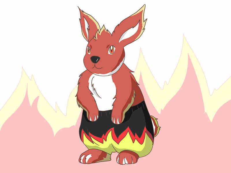 Cómo Dibujar un Pokemon Tipo Fuego